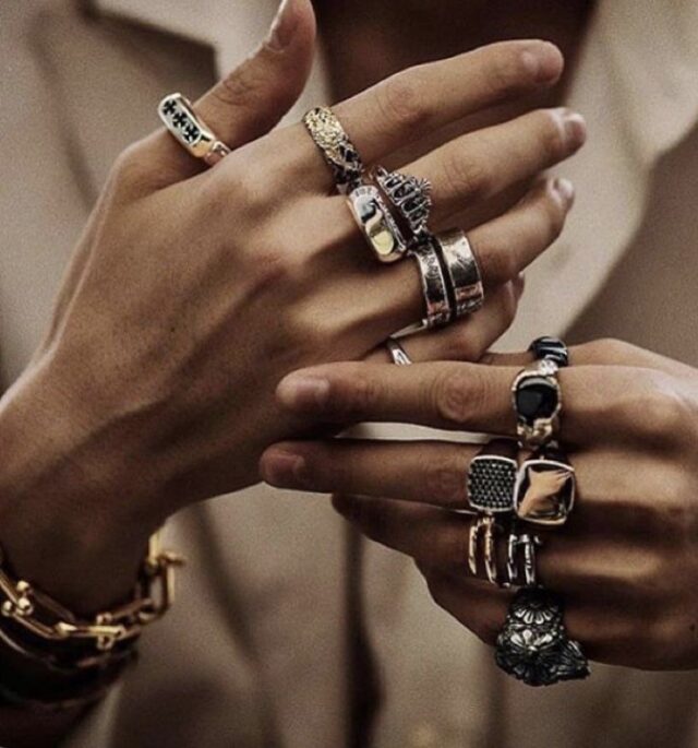 Bold and Confident: Embracing Rings as a Fashion Statement for Men ...